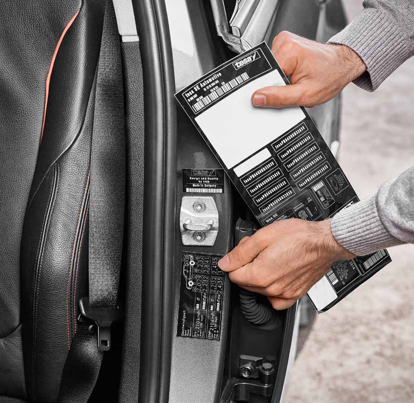 tesa® Secure™ 6973 PV6 Black Matte Rolls – CodeSource